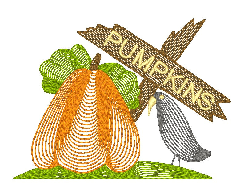 Fall Scenes 2 [4x4] 10921 Machine Embroidery Designs ...