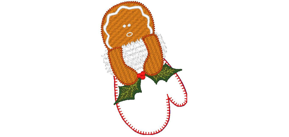 Snow Mittens [4x4] 11651 Machine Embroidery Designs ...