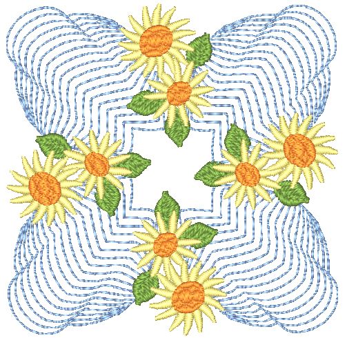 New Floral Style [4x4] 11366 Machine Embroidery Designs ...
