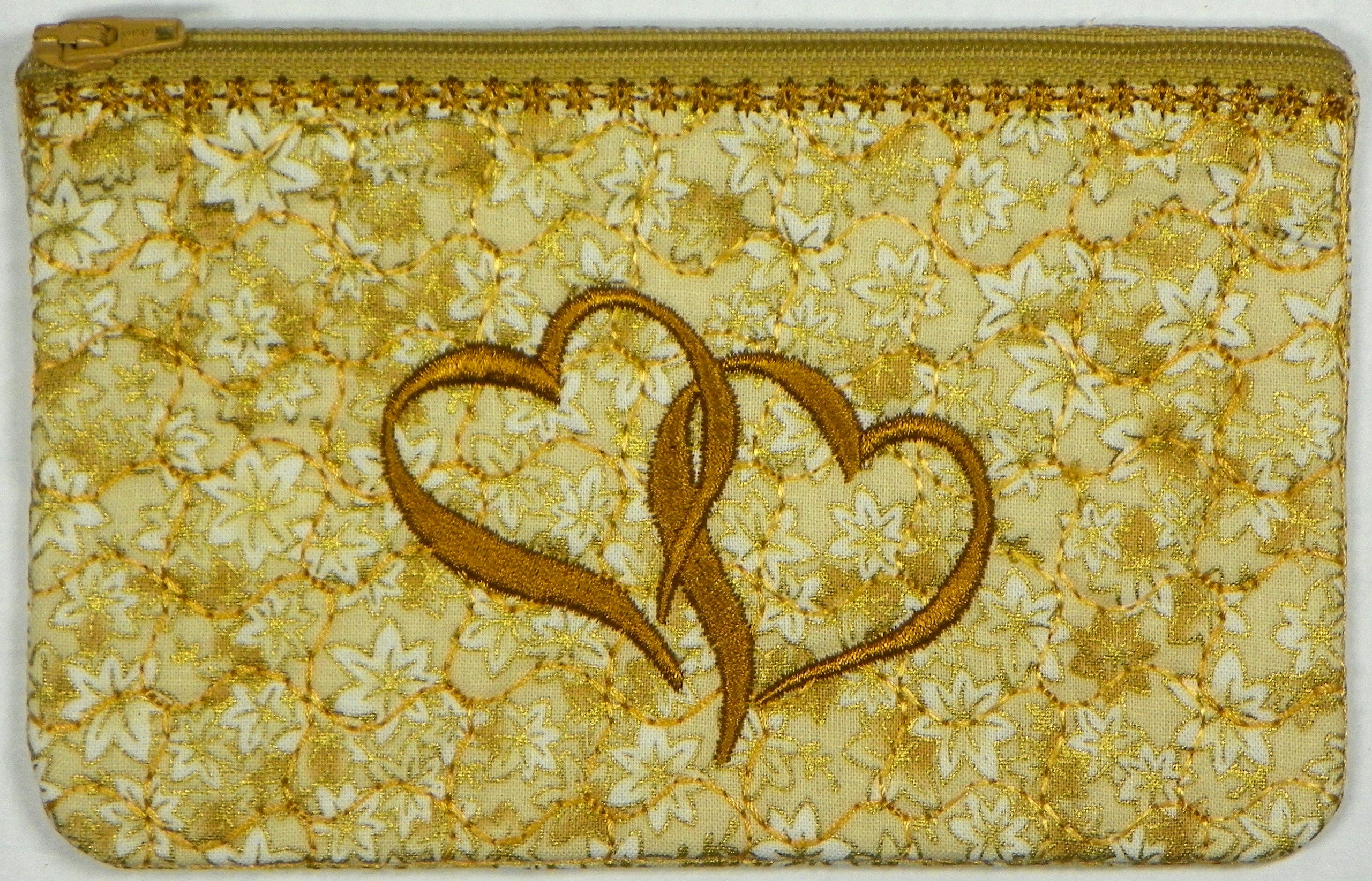 Lined Zip Pouch 5x7 In-The-Hoop Machine Embroidery Project ...