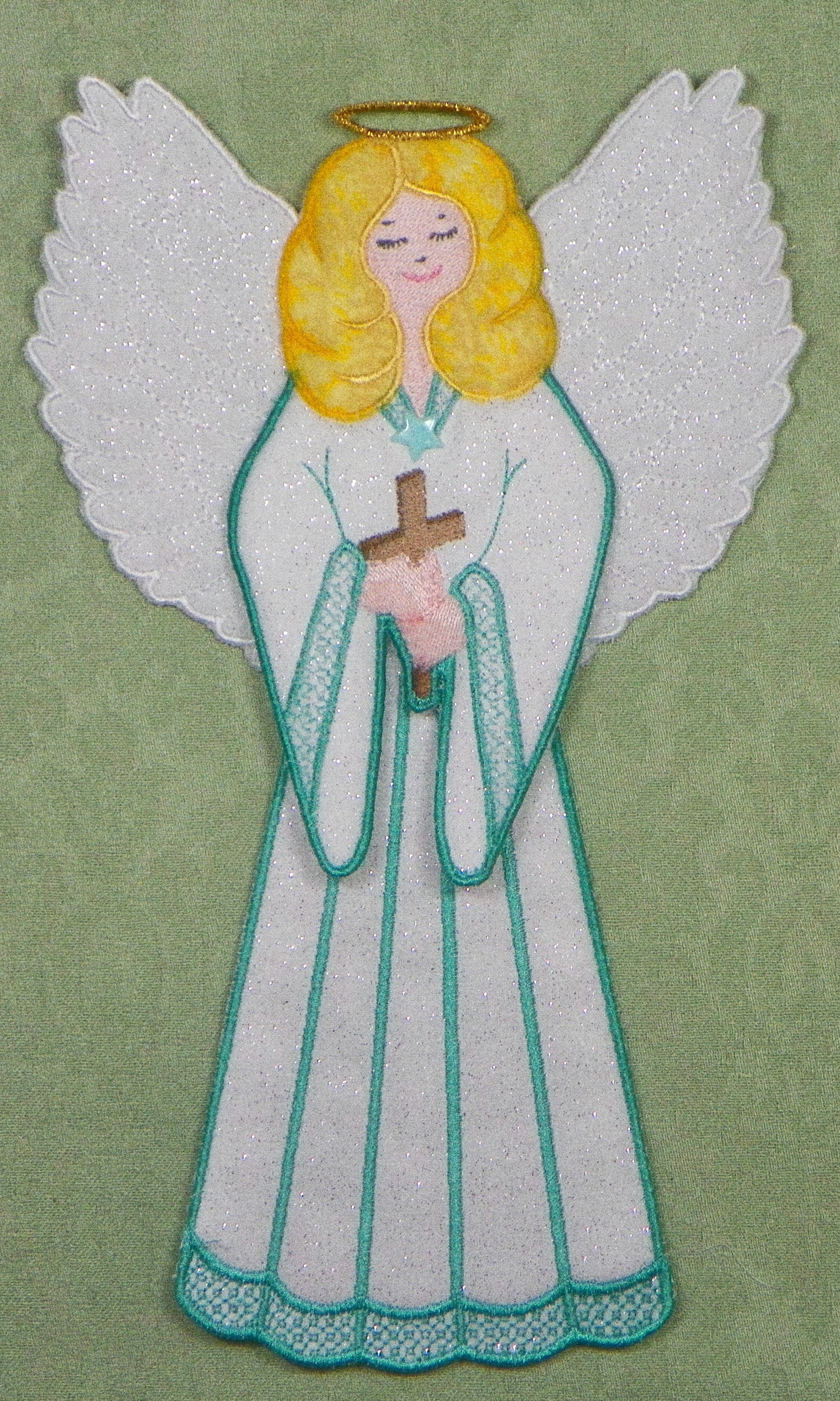 FSA Angel Project [5x7 & 6x10] 11763 Machine Embroidery Designs ...