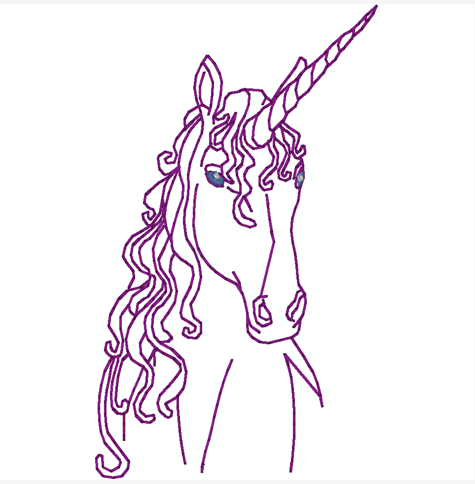 Fantasy Unicorns [4x4] 11174 Machine Embroidery Designs ...