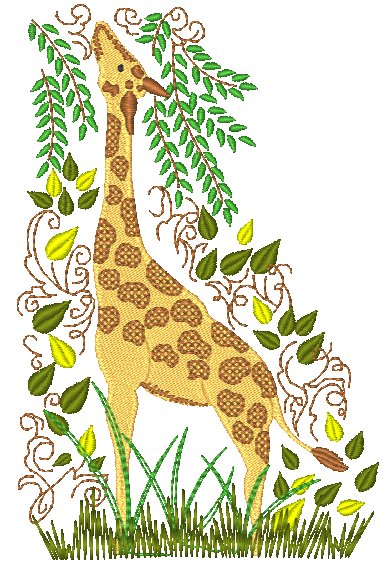 In The Jungle Machine Embroidery Designs – hollysembroiderydesigns
