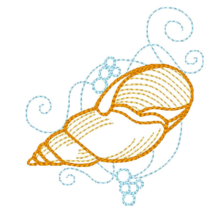 Seashells [4x4] 11648 Machine Embroidery Designs – hollysembroiderydesigns