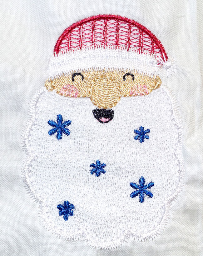 Big Beard Santa-BEC [4x4] 11748 Machine Embroidery Designs ...